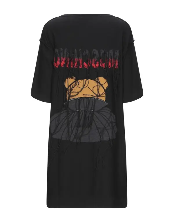 Moschino Mini T-shirt Dress - Black