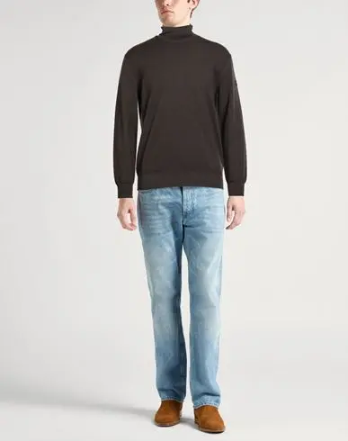 Paul & Shark Dark Virgin Wool Turtleneck Sweater