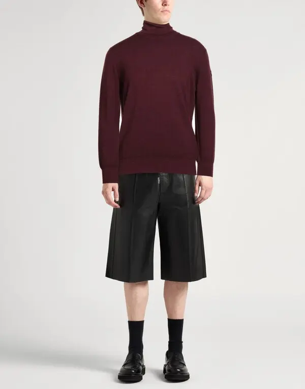 Paul & Shark Turtleneck Dark Size Virgin Wool - Red