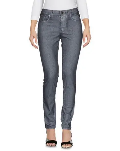 JACOB COHЁN Straight-leg Jeans With Leather Trim