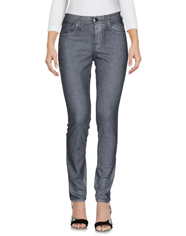 JACOB COHЁN Straight-leg Jeans With Leather Trim
