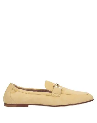 TOD'S Leather Loafers - Yellow