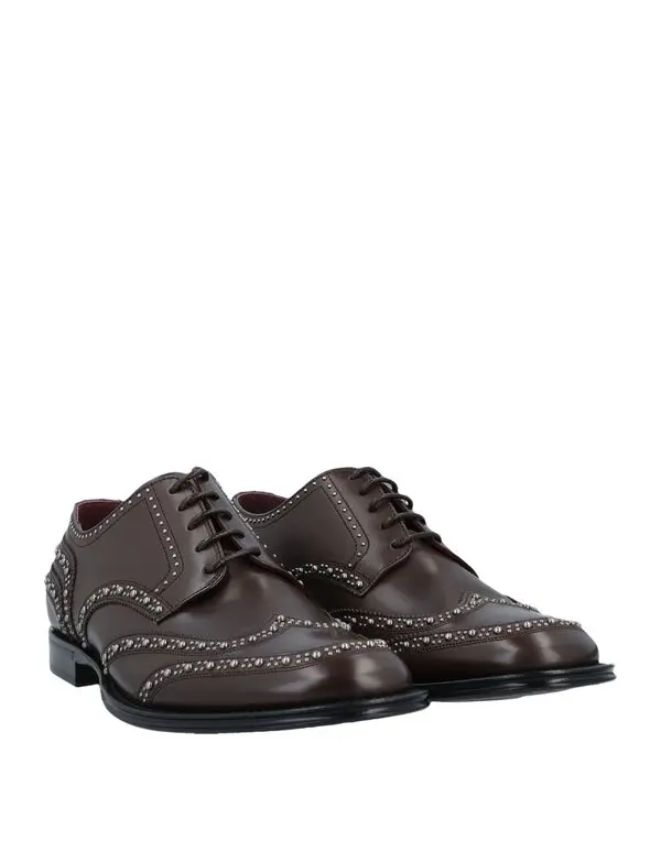 Dolce & Gabbana Calfskin Lace-up Shoes