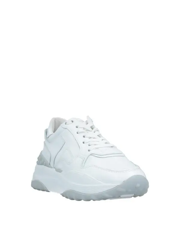 TOD'S Leather Low-top Sneakers - White