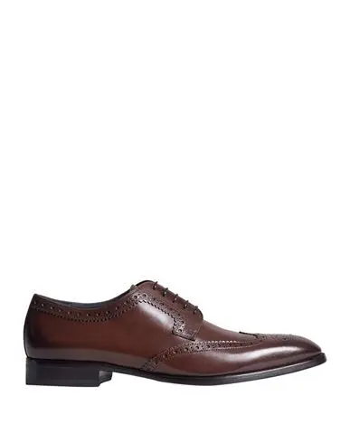 Dunhill Lace-up Brogues In Leather - Brown