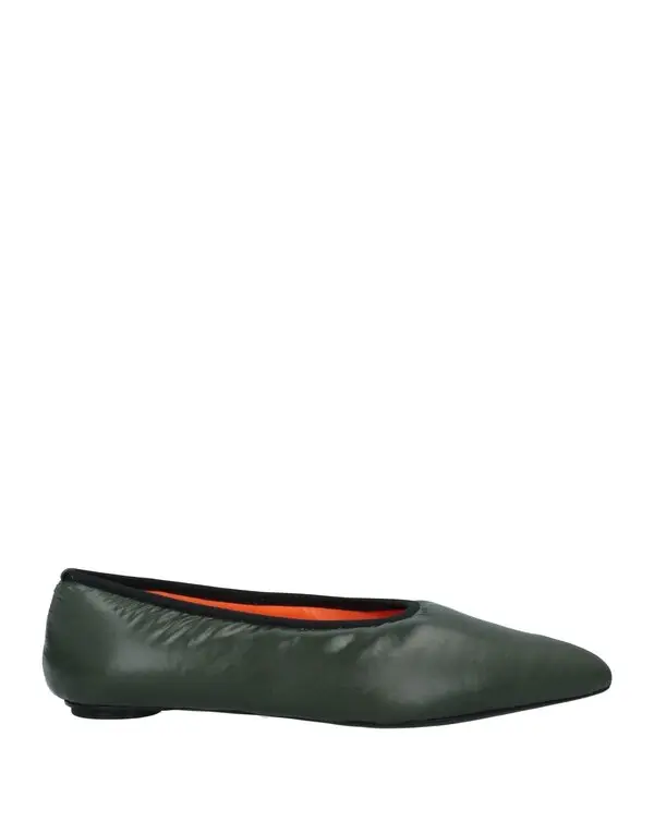 Marni Ballet Flats - Military Green