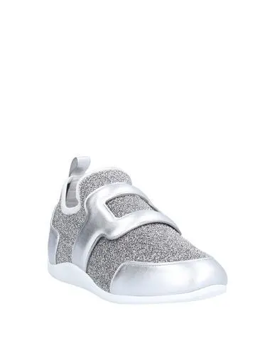 ROGER VIVIER Sneakers In Soft Leather And Textile Fibers