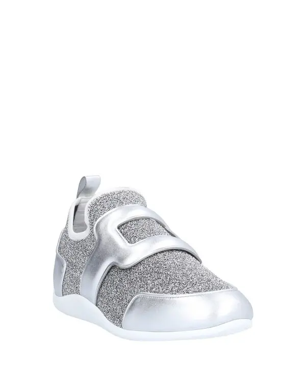 ROGER VIVIER Sneakers In Soft Leather And Textile Fibers