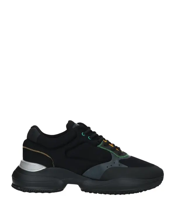 Hogan Sneakers Size Textile Fibers - Black