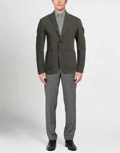 DONDUP Blazer In Linen, Lyocell, And Elastane - Green