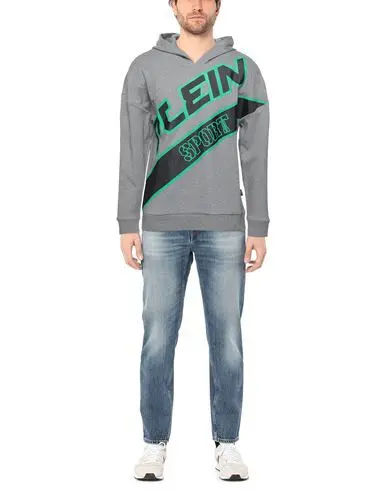 PLEIN SPORT Sweatshirt With Metallic Logo Print