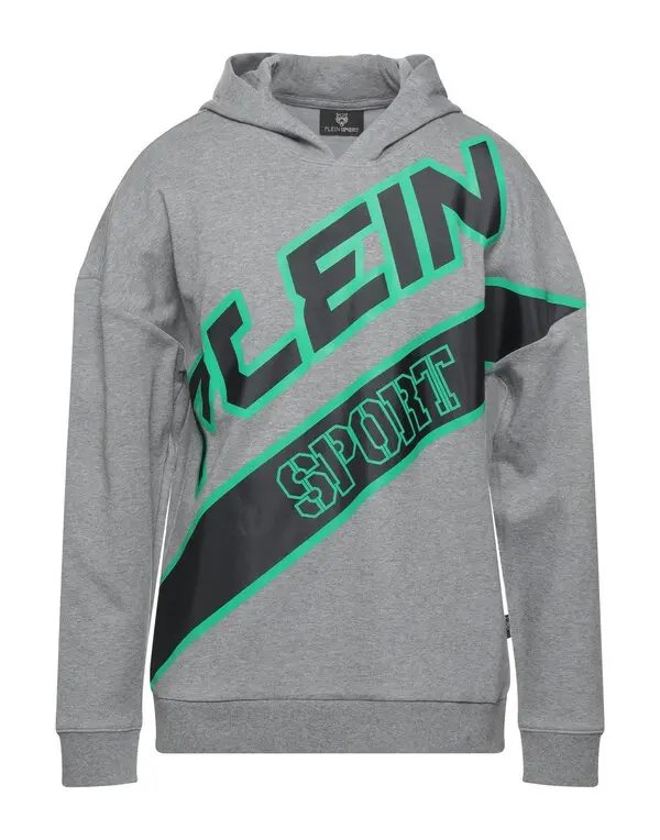 PLEIN SPORT Sweatshirt With Metallic Logo Print
