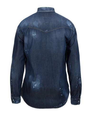 Dsquared2 Denim Shirt Size Cotton, Elastane