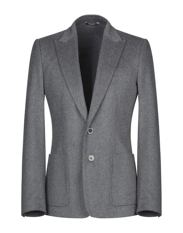 Dolce & Gabbana Blazer Size Cashmere, Elastane, Silk