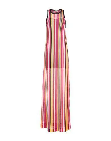 Pinko Striped Maxi Dress - Pink