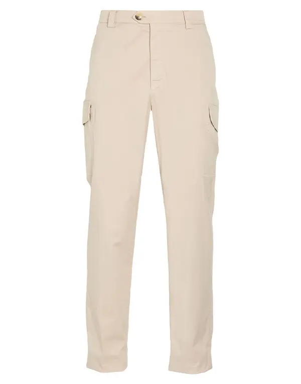 Brunello Cucinelli Pants Slate Size Cotton, Elastane