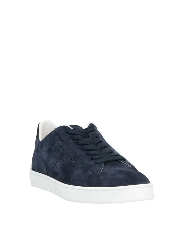 TOD'S Sneakers In Leather - Blue