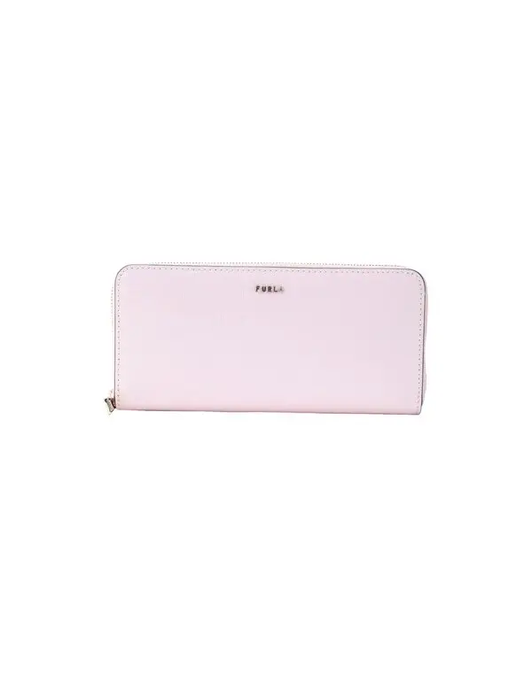 Furla Babylon Xl Zip Around Sl Wallet Soft Leather - Light Pink