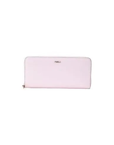 Furla Babylon Xl Zip Around Sl Wallet Soft Leather - Pink