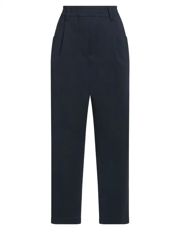 Brunello Cucinelli Tapered Jersey Pants - Blue