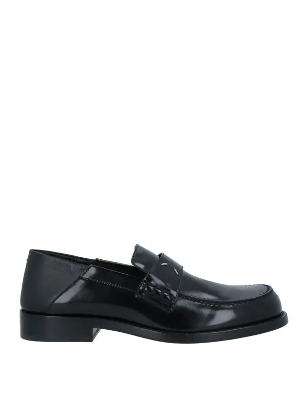 MAISON MARGIELA Soft Leather Loafers - Black
