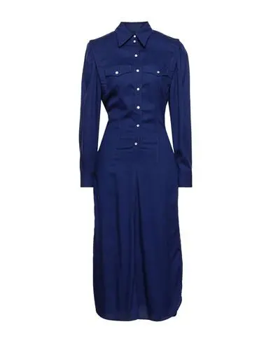 Isabel Marant Étoile Midi Dress Size Lyocell - Blue