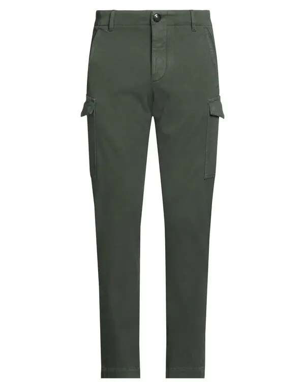 JACOB COHЁN Pants Military Size Cotton, Elastane