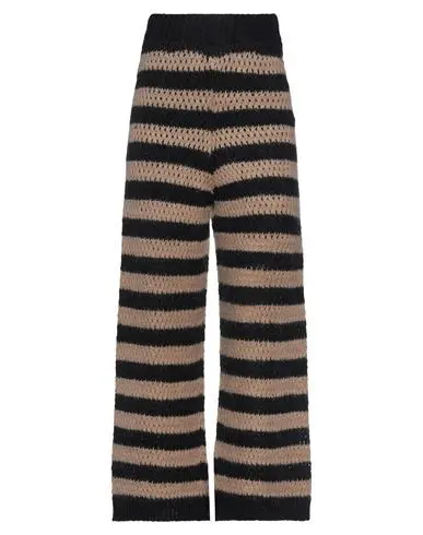 Red Valentino Striped Knit Pants - Beige