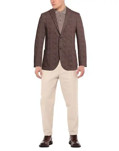 CC COLLECTION CORNELIANI Blazer Size Cotton, Polyamide, Elastane