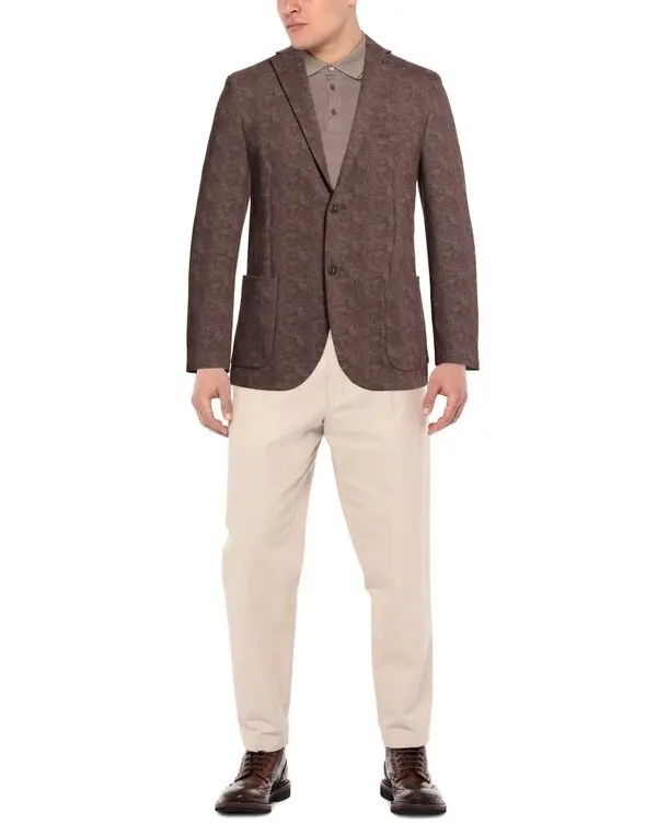 CC COLLECTION CORNELIANI Blazer Size Cotton, Polyamide, Elastane