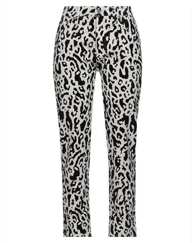 DEPARTMENT 5 Tapered Animal Print Pants - White