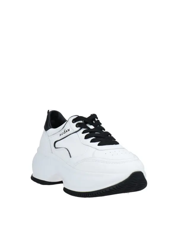 Hogan Leather Sneakers - White