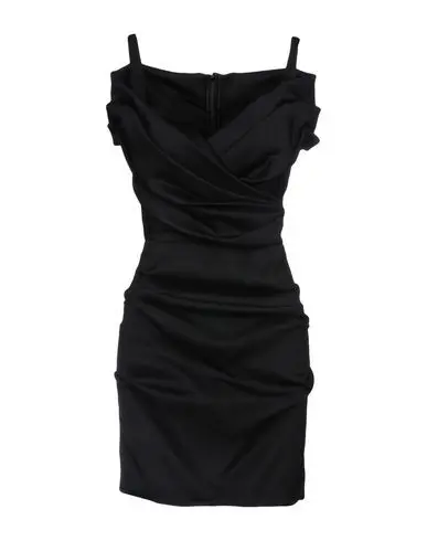 Dolce & Gabbana Full-grain Leather Dress Belt Mini Dress