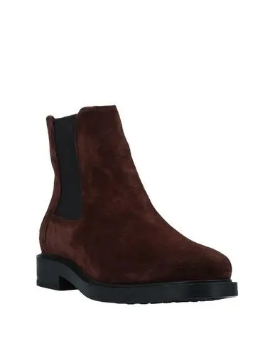 TOD'S Ankle Boots In Leather - Brown