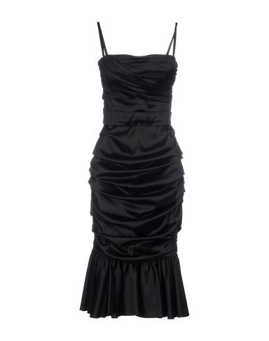Dolce & Gabbana Maxi Dress Size Silk, Elastane - Black