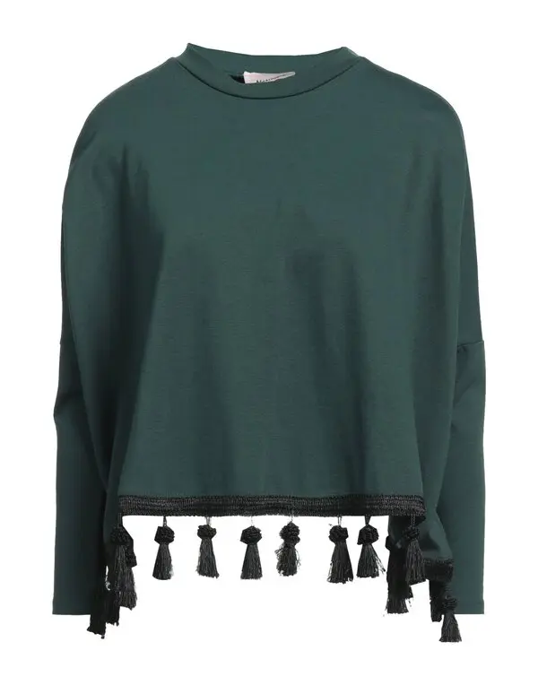 MARIUCCIA T-shirt With Tassels - Green