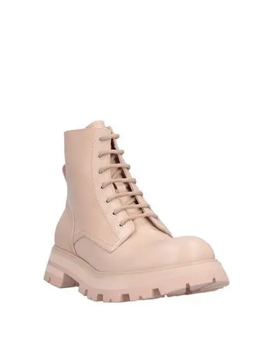 Alexander McQueen Ankle Boots In Leather