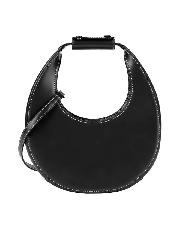 Staud Mini Moon Bag Handbag Bovine Leather - Black