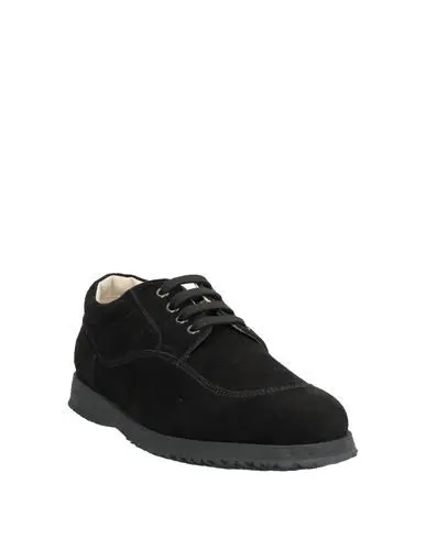 Hogan Leather Lace-up Derby Shoes - Black
