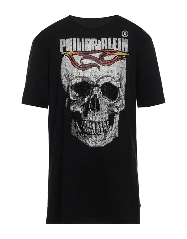 Philipp Plein T-shirt Size Cotton - Black