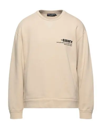 Dolce & Gabbana Sweatshirt Size Cotton, Polyester, Elastane - Beige