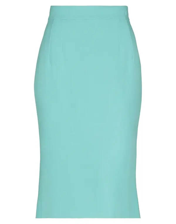 Dolce & Gabbana Midi Flared Skirt - Blue