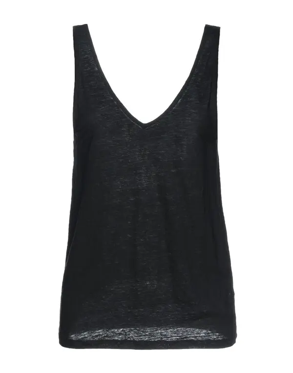 Majestic Filatures Linen-elastane Tank Top