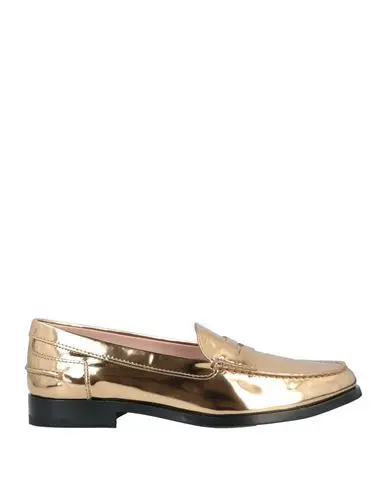 TOD'S Loafers In Leather - Gold