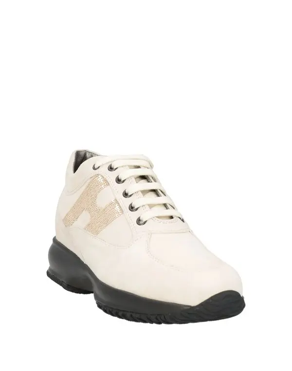 Hogan Leather Sneakers - White