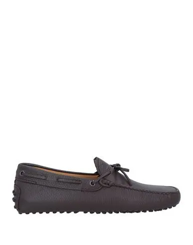 TOD'S Loafers In Leather - Chocolate Brown