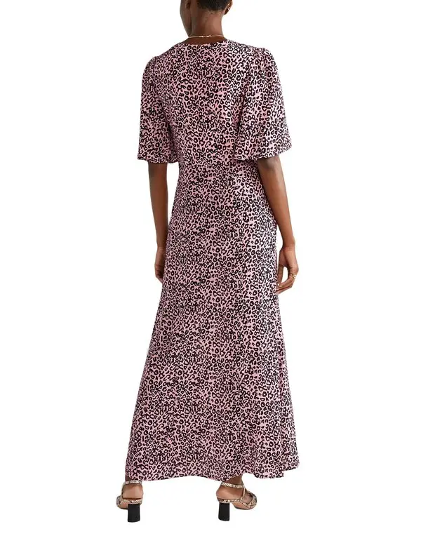 Les Reveries Leopard-print Maxi Dress