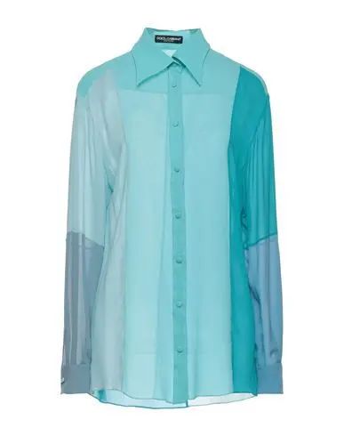Dolce & Gabbana Multicolor Crepe Shirt
