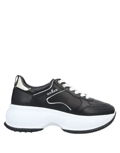 Hogan Leather Sneakers - Black