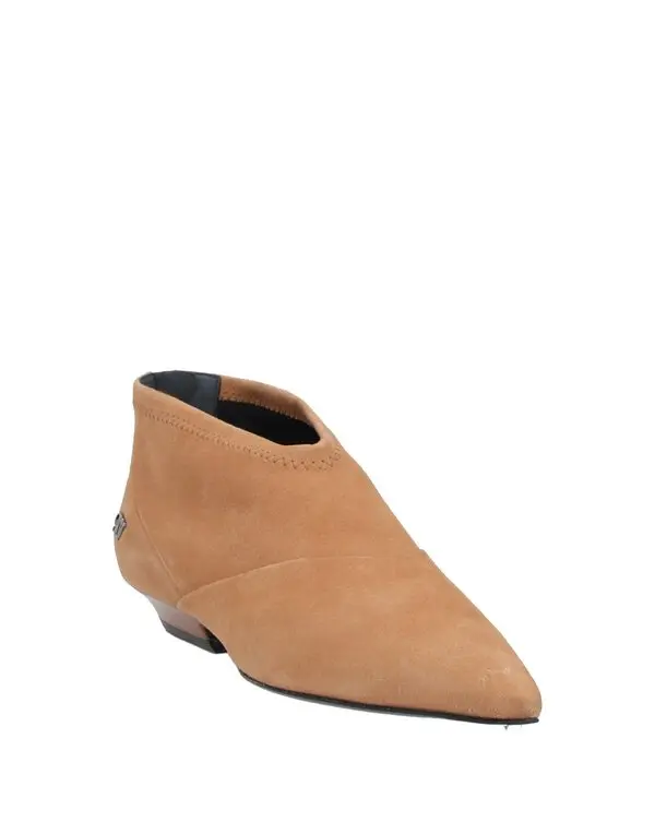 ROGER VIVIER Ankle Boots In Leather - Beige